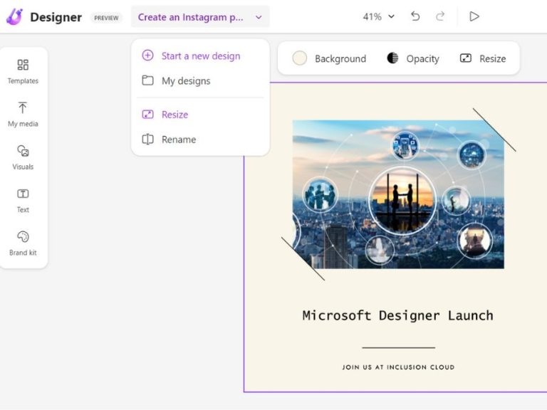 Microsoft Designer Empowering Graphic Designers With AI